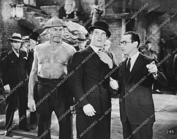crp-04877 1934 E Alyn Warren, Nat Pendleton, Harold Lloyd film The Cat ...