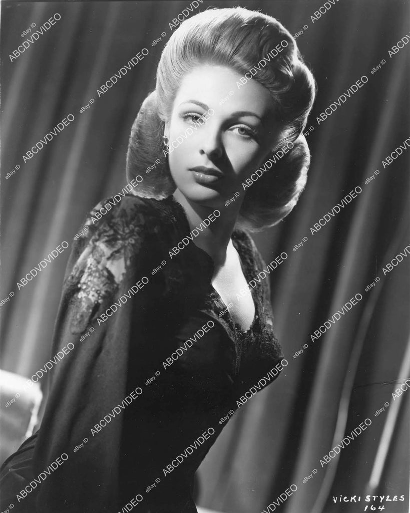 crp-05327 1944 beautiful Vicki Styles glamour portrait a crp-05327 ...