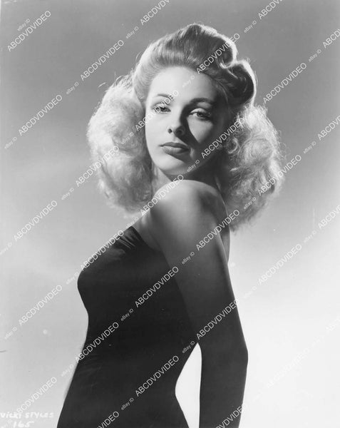 crp-05328 1944 beautiful Vicki Styles glamour portrait b crp-05328 ...