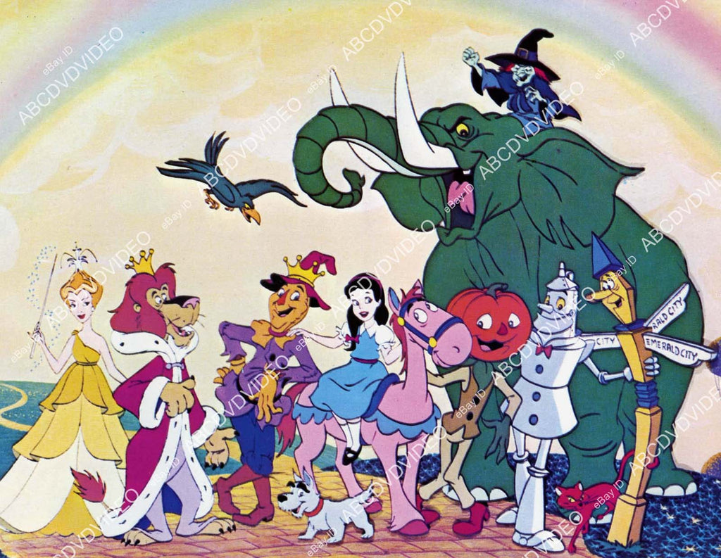 crp-05474 1974 animated characters Scarecrow, Dorothy, Tin Man etc fil ...