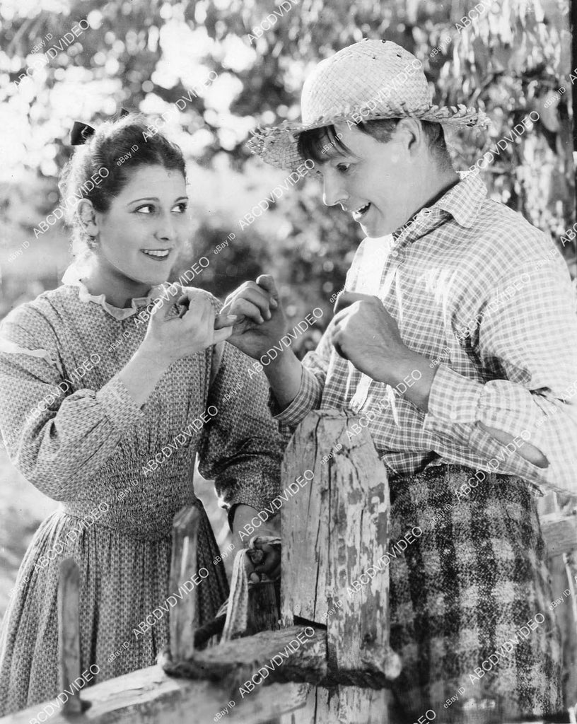 crp-05747 1923 Patsy Ruth Miller, Charles Ray pinky promise silent fil ...