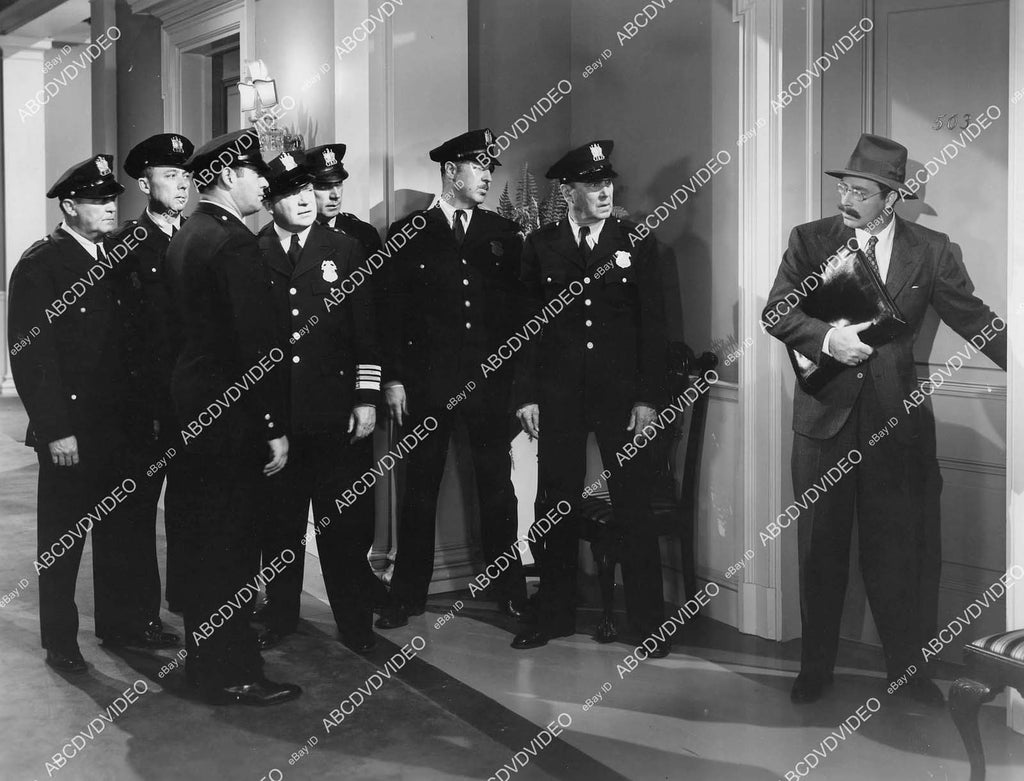 crp-05925 1941 John Howard & the cops film Three Girls About Town crp ...