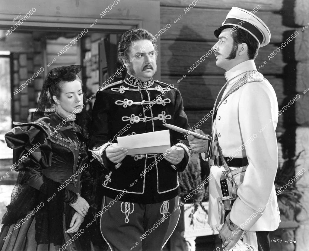 crp-07078 1947 Hugo Haas, Ilona Massey, Rick Vallin film Northwest Out ...