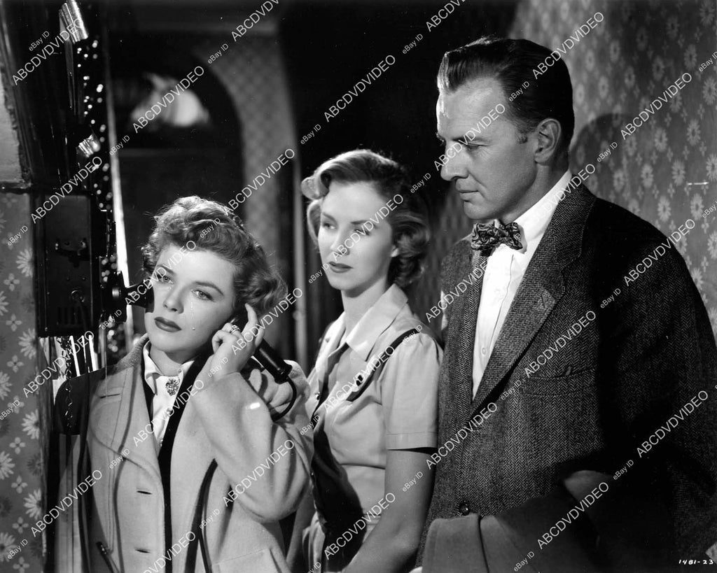 crp-07259 1950 Sally Forrest, Betsy Blair, Bruce Bennett film Mystery ...
