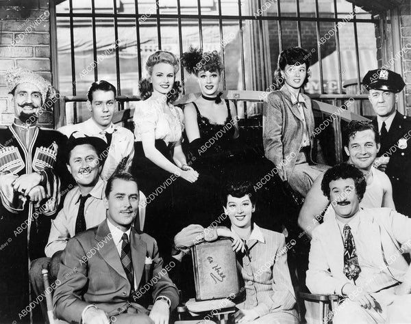 crp-07505 1942 Janet Blair, Rosalind Russell, Brian Aherne, June Havoc ...