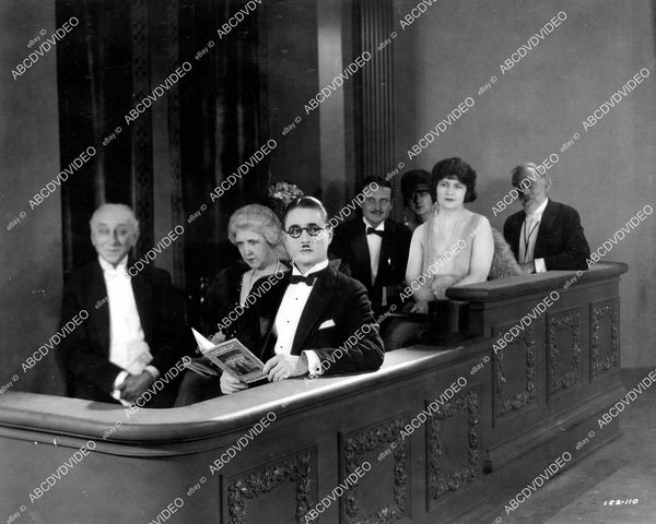 crp-08088 1924 Syd Chaplin and cast silent film The Galloping Fish crp ...