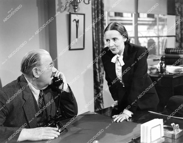 crp-08525 1941 George Watts, Netta Packer film Tillie the Toiler crp-0 ...