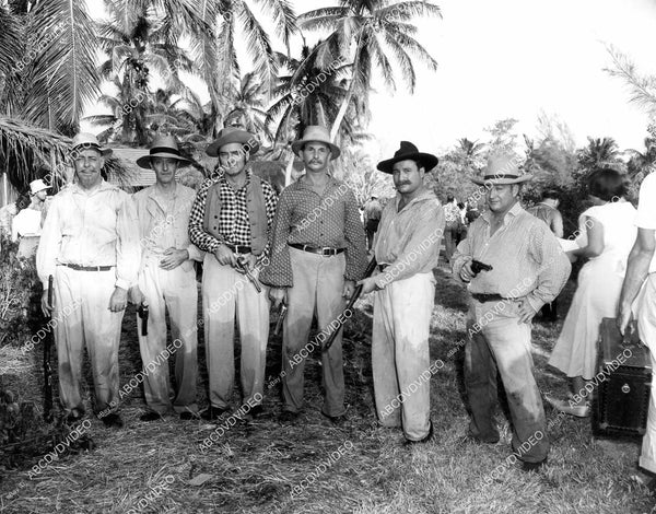 crp-09210 1951 the bad guys from the front film The Barefoot Mailman c ...