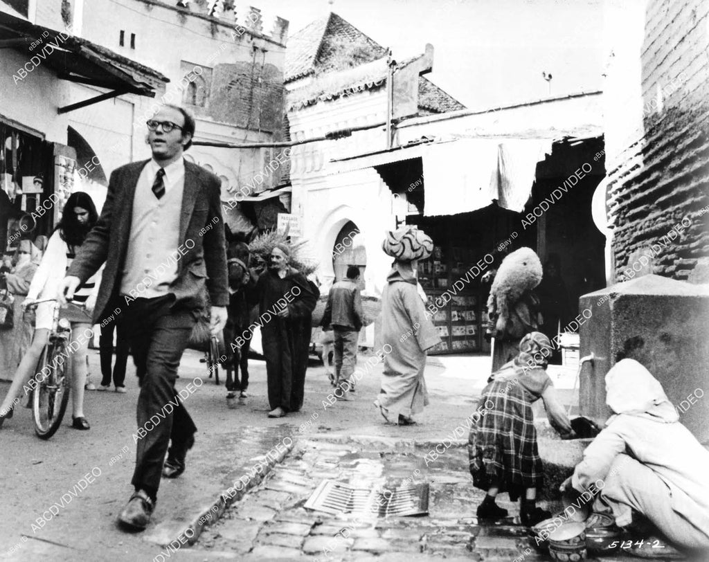 crp-09505 1973 Alan Fudge historic Jamaa el-F'na Marrakech central squ ...