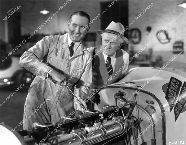 crp-09605 1933 Tim McCoy and his racecar, Lafe McKee film Straightaway ...