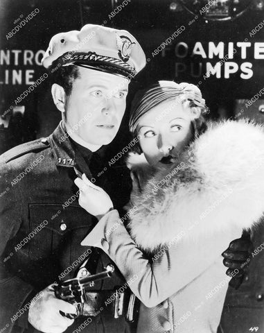 crp-09680 1933 photo Regis Toomey, Evalyn Knapp film State Trooper crp ...